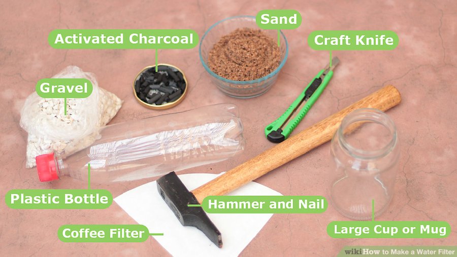 How to make your own water filter? - Kidpid