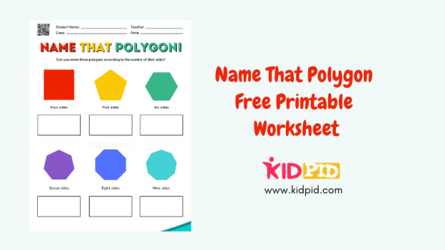 Name That Polygon Free Printable Worksheet - Kidpid