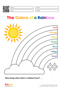 Rainbow Coloring Pages for Kids - Kidpid