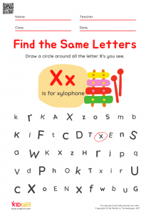 Letter Recognition Preschool Worksheets - Kidpid