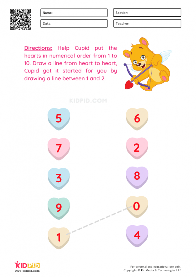 Valentine's Day Worksheets & Free Printables for Preschool ...