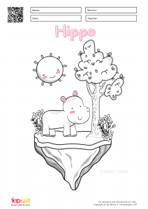 Wild Animals Coloring Book for Kids - Kidpid