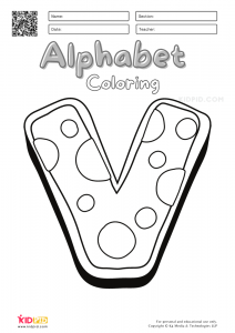 Cookie Alphabet Coloring Worksheets for Kids - Kidpid
