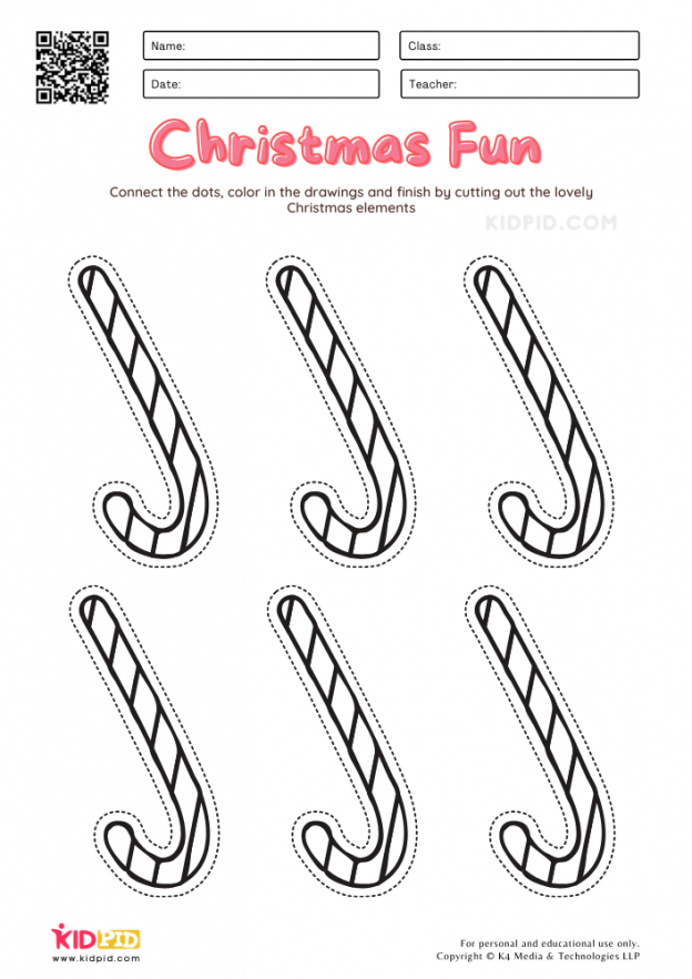 Christmas Coloring Worksheets for Kids - Kidpid