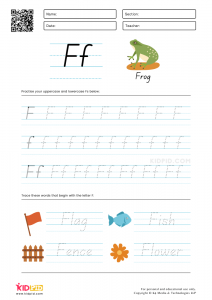 Tracing Letter Worksheets for Kids - Kidpid