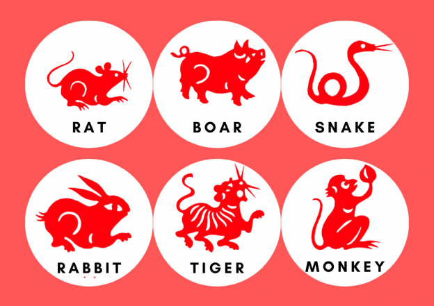 Chinese Zodiac Flashcards - Kidpid