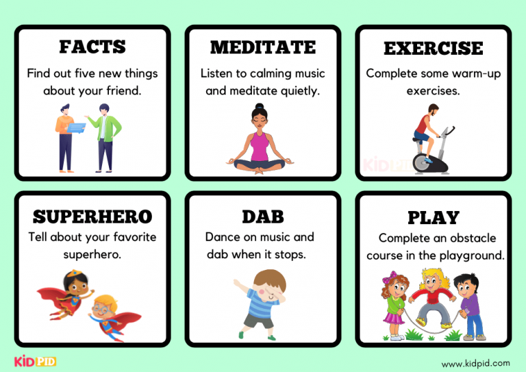 Brain Breaks Task Cards - Kidpid