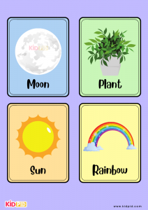 Things We See Outside Flashcard Sheets - Kidpid