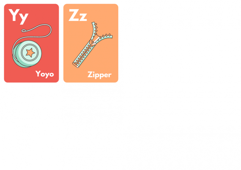 Learn the Alphabet Flashcard Sheets - Kidpid