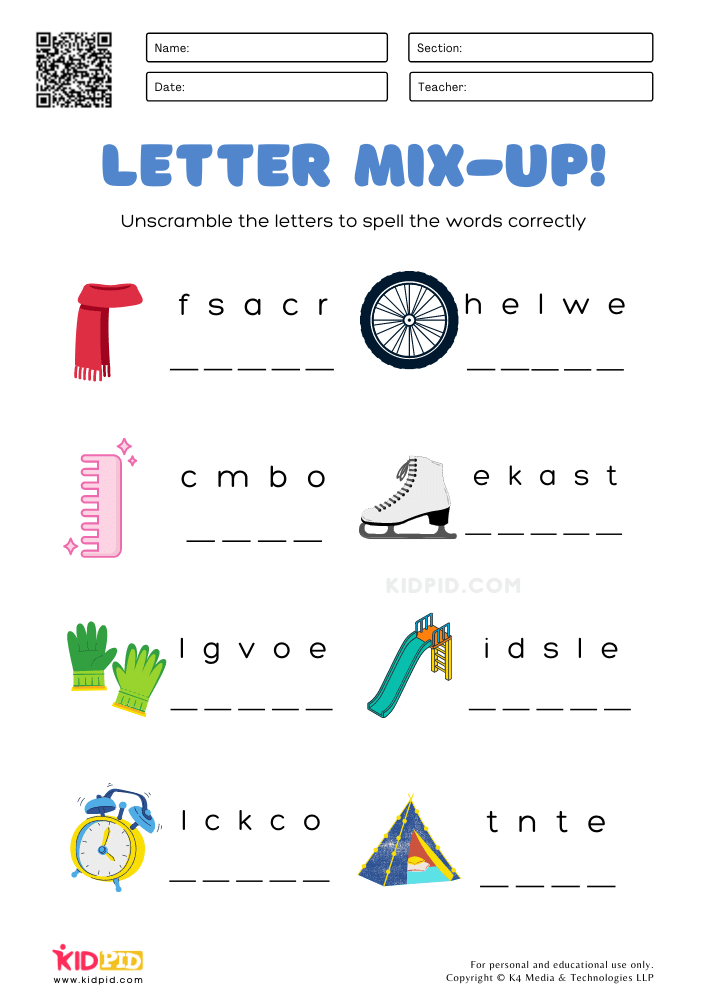 Letter Jumble Descrambler