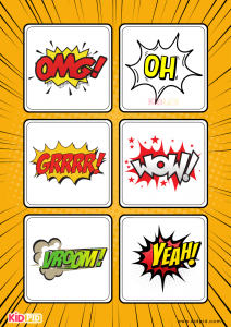 Onomatopoeia Flashcards - Kidpid