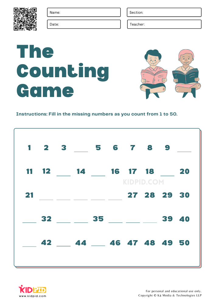 Simple Math Counting Games Printable Worksheets Kidpid Simple Math Counting Games Printable Worksheets Kidpid
