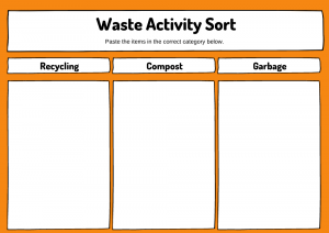 Recycling Sorting Activity Worksheets - Kidpid
