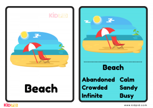 Setting Description Writing Prompt Flashcards - Kidpid