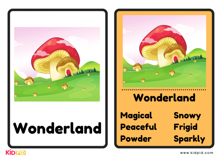 Setting Description Writing Prompt Flashcards - Kidpid