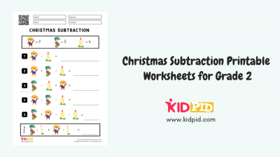 Christmas Subtraction Printable Worksheets for Grade 2 - Kidpid