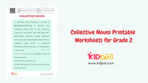 Collective Nouns Printable Worksheets for Grade 2 - Kidpid