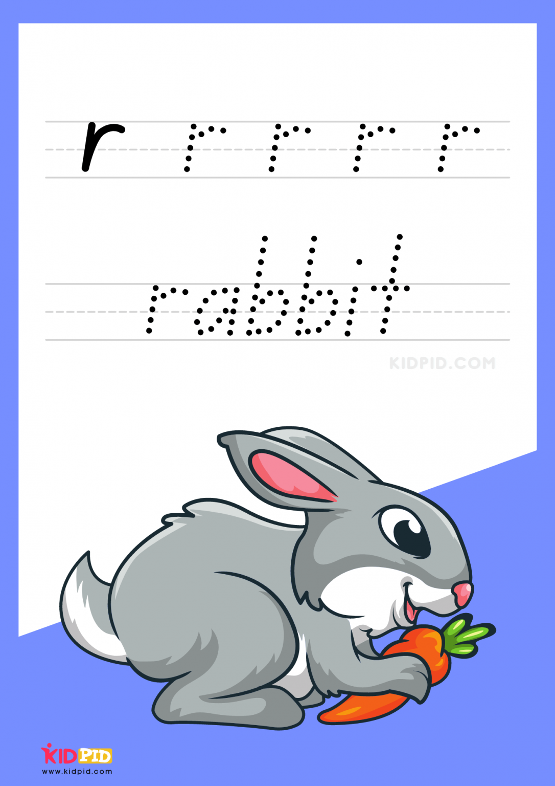 Colorful Animals Alphabet Writing Worksheets - Kidpid