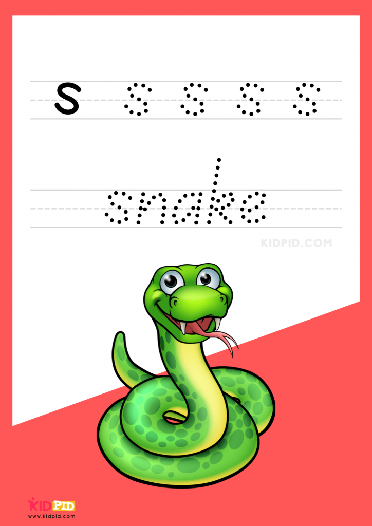 Colorful Animals Alphabet Writing Worksheets - Kidpid