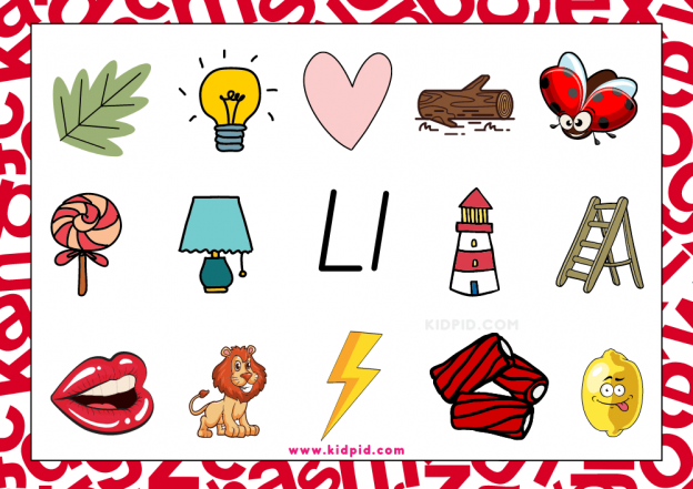 Alphabet A - Z Picture Mats Worksheet - Kidpid