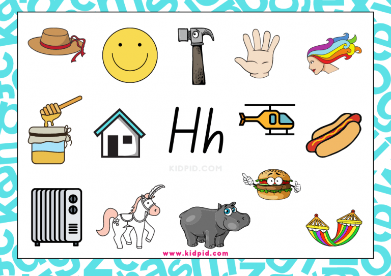 Alphabet A - Z Picture Mats Worksheet - Kidpid