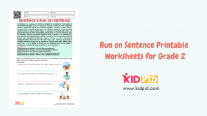 Run on Sentence Printable Worksheets for Grade 2 - Kidpid