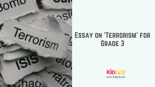 Essay on ‘Terrorism’ for Grade 3 - Kidpid