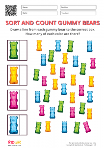 Sort and Count Printable Worksheets for Grade 2 - Kidpid