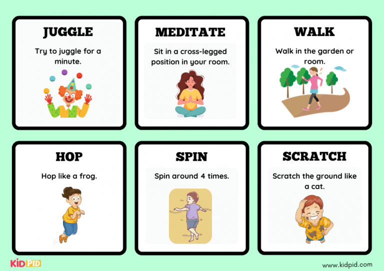 Brain Breaks Task Cards - Kidpid