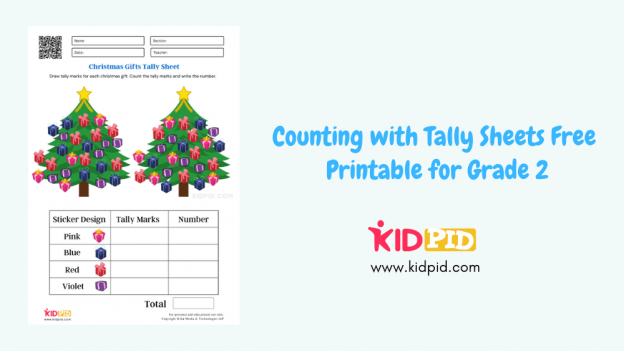 Counting with Tally Sheets Free Printable for Grade 2 - Kidpid