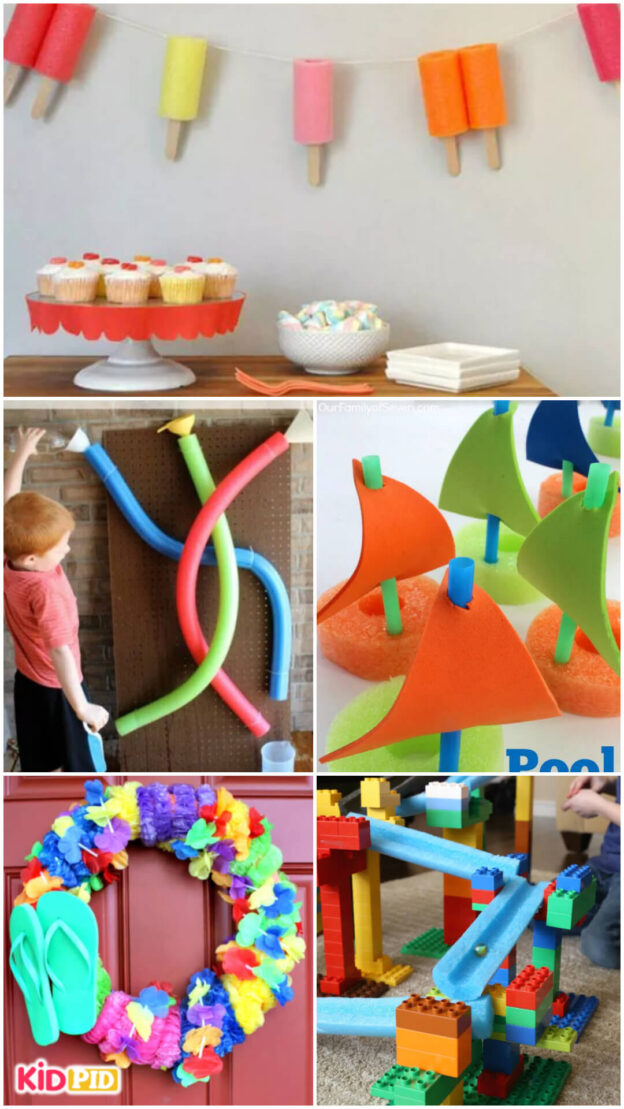 Pool Noodle Crafts for Kids - Kidpid