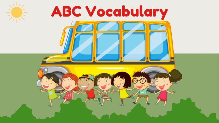 ABC Vocabulary Book - Free Printables - Kidpid