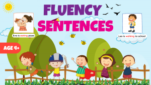 Fluency Sentences Book for Children Age 4 -8 Years - Kidpid