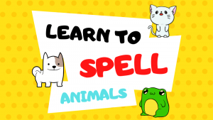 Learn to Spell Animals - Printable Workbook for Kids - Kidpid