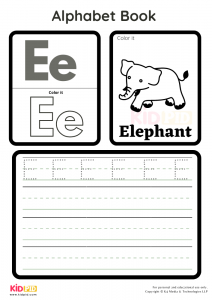 Alphabet Activity Book for 2 to 5 Year Old Kids - Kidpid