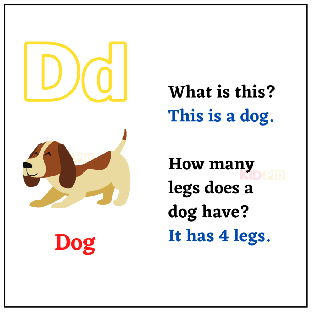 Learn with Alphabets - Book for Kids - Kidpid