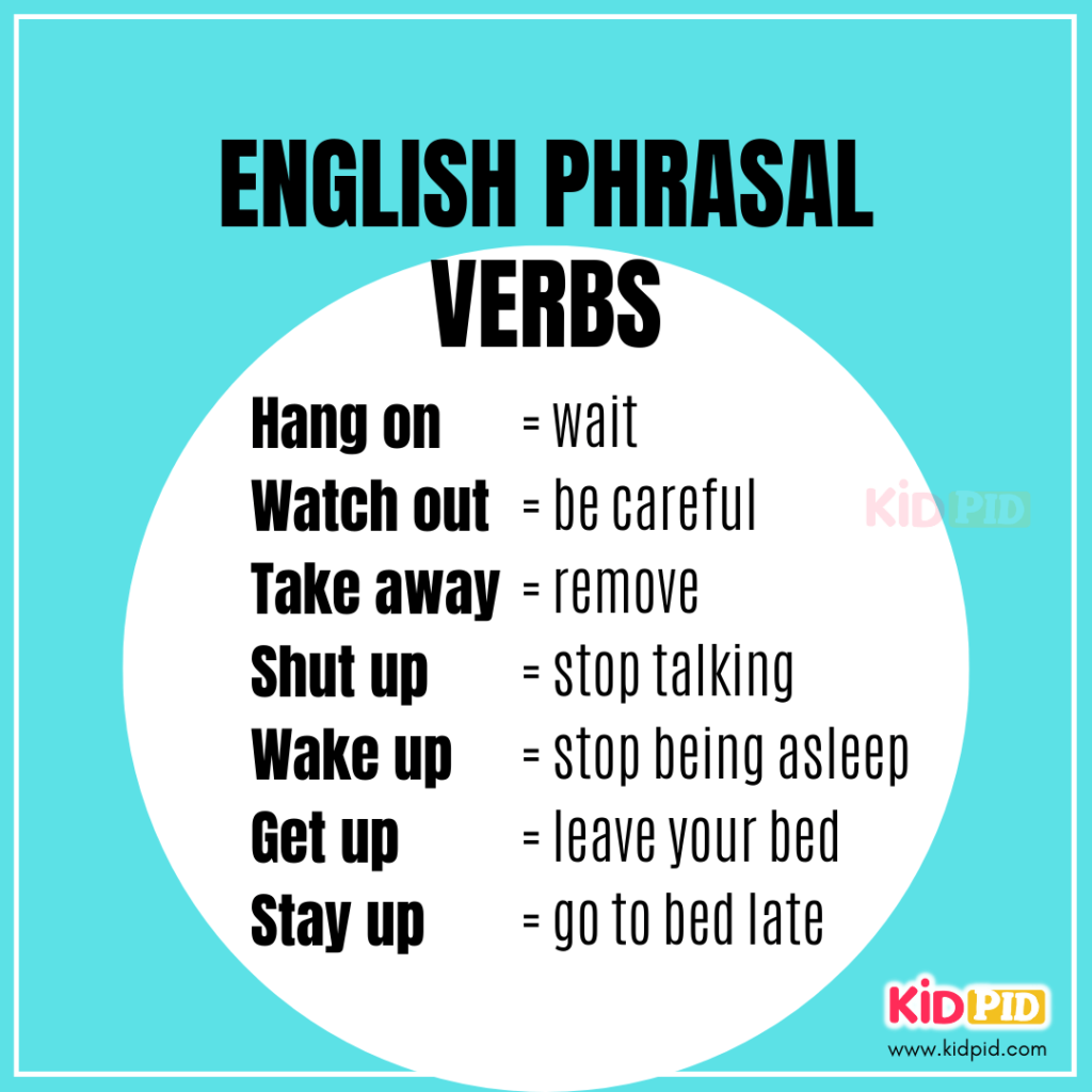 Phrasal Verbs - Kidpid