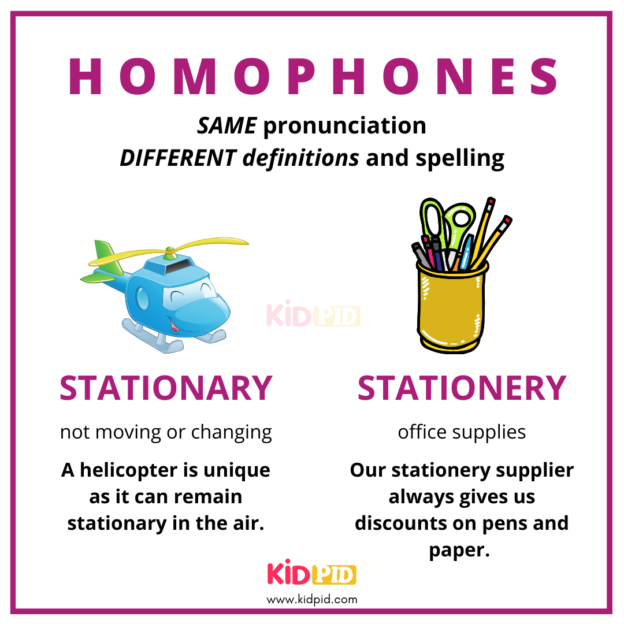 Homophones Kidpid homophones-kidpid