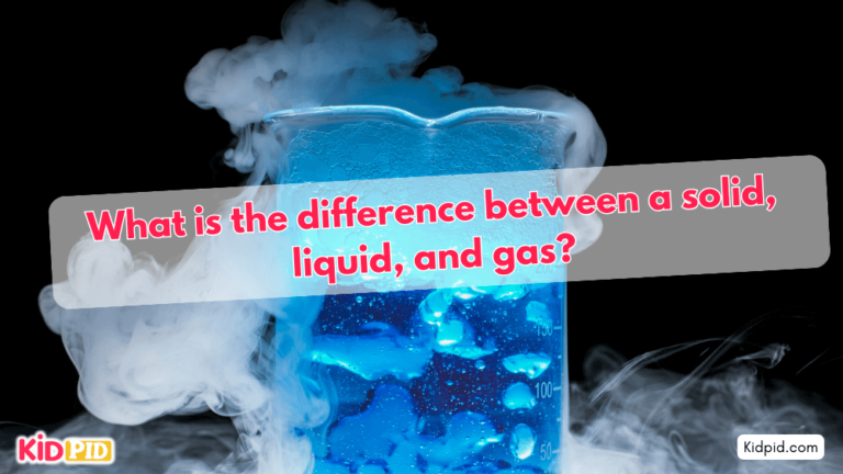 What is the difference between a solid, liquid, and gas? - Kidpid