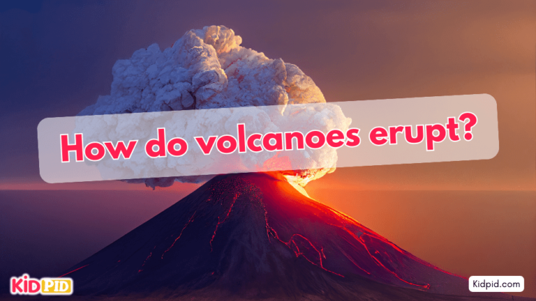 How do volcanoes erupt? - Kidpid