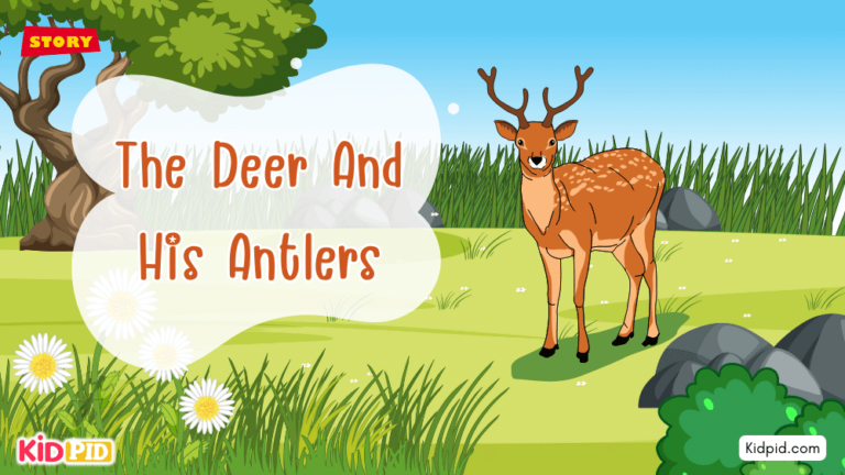 The Deer And His Antlers - Free Story Book Download - Kidpid