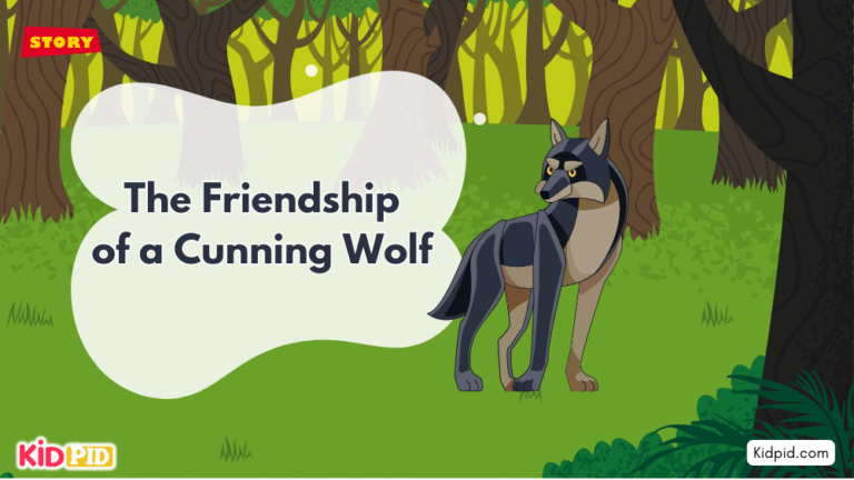 The Friendship of a Cunning Wolf - Free Story Book Download - Kidpid