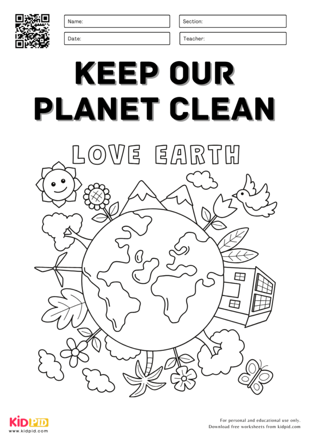 Earth Day Activity Book - Kidpid