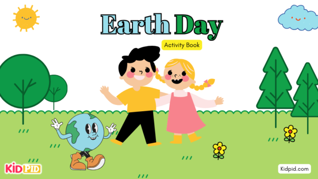 Colorful Earth Day Activity Book - Kidpid