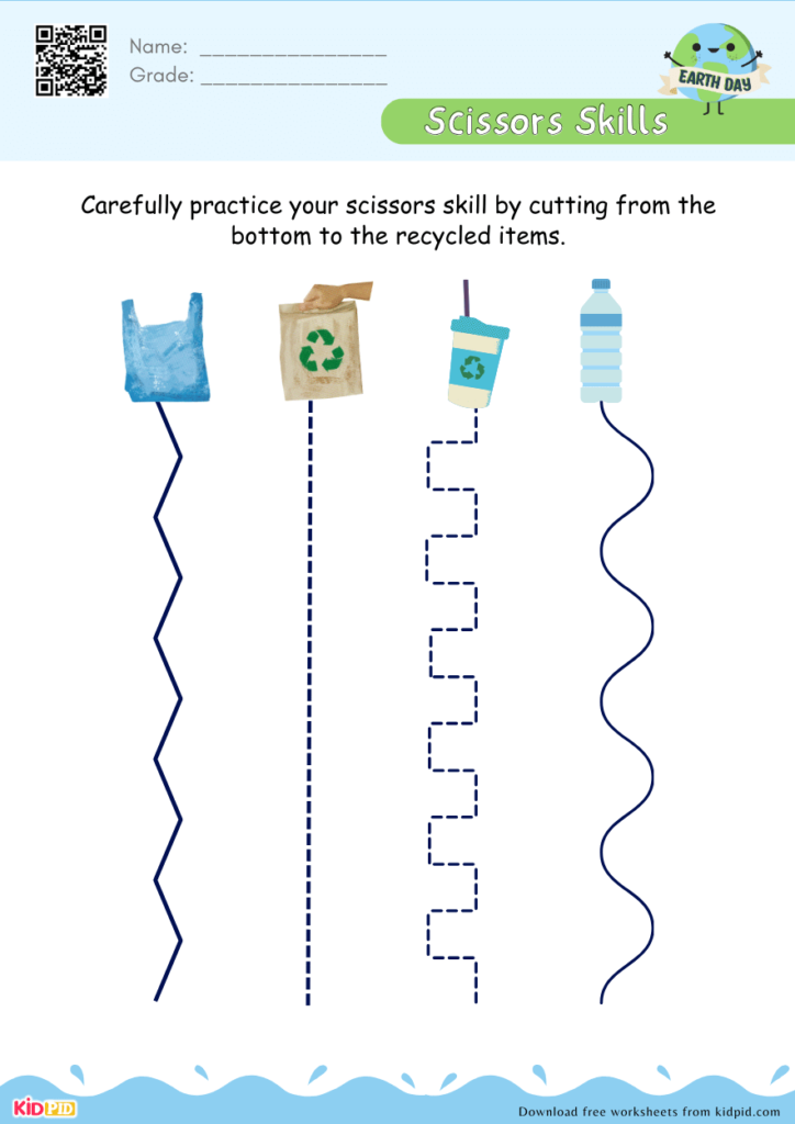 Colorful Earth Day Activity Book - Kidpid