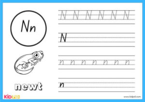 Alphabet Animals Handwriting Book - Kidpid