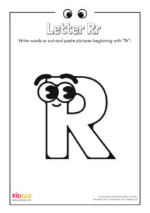 Alphabet Collage Book For Kindergarten - Kidpid