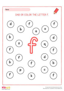 Color the Letter A to Z Worksheet - Kidpid
