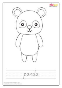 Tracing Animals Fine Motor Tracing Skill Book Worksheet - Kidpid