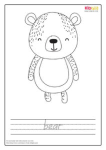 Tracing Animals Fine Motor Tracing Skill Book Worksheet - Kidpid